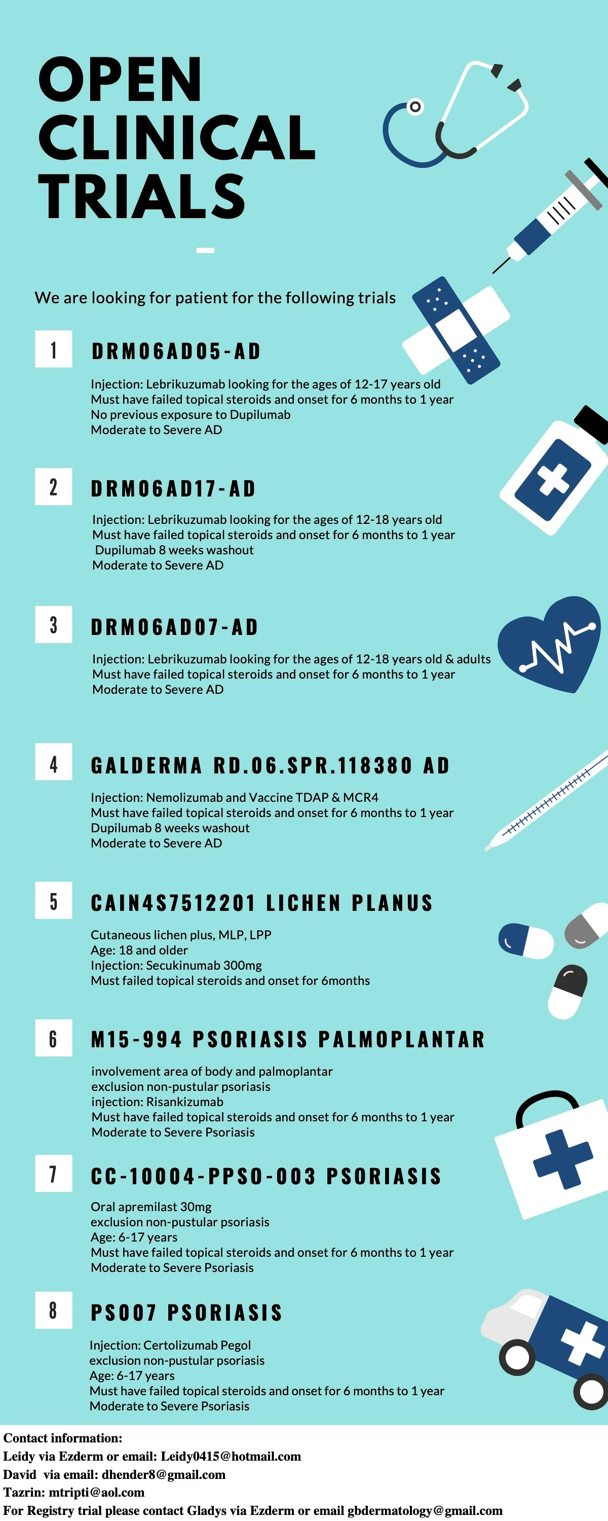 Medical | Services | Infinity Dermatology